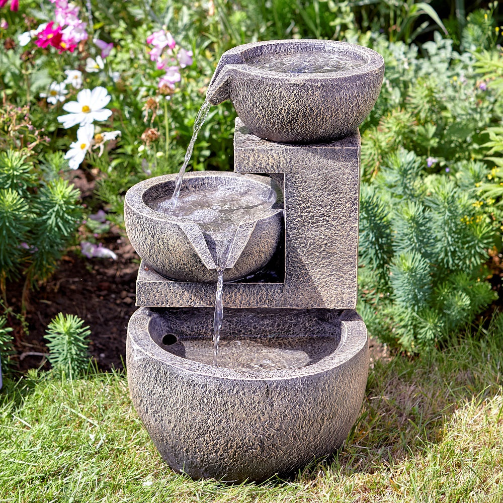 Genoa Cascade - Smart Garden Solar Water Feature – Yorkshire Garden Centres