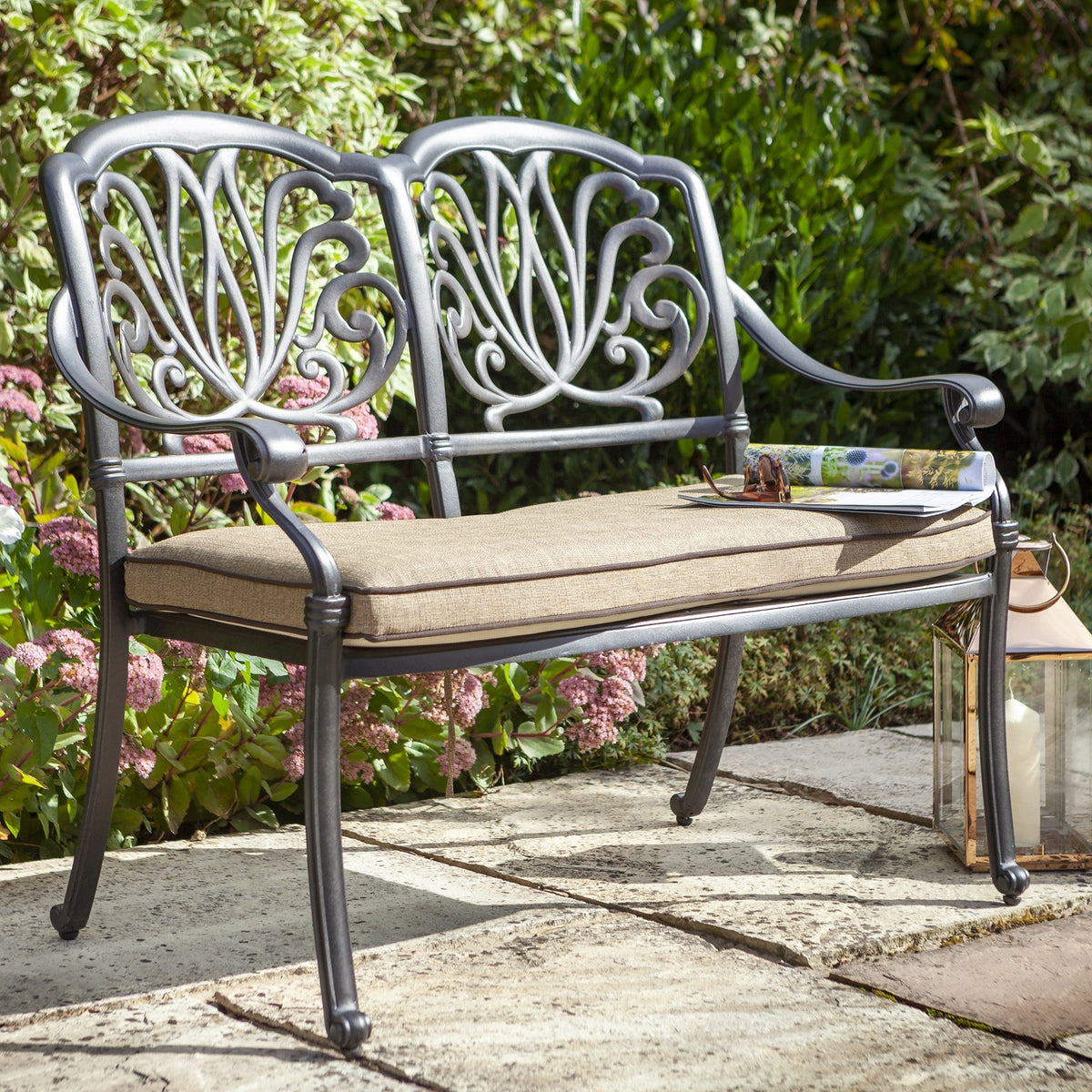 Hartman Amalfi High Back Bench – Yorkshire Garden Centres