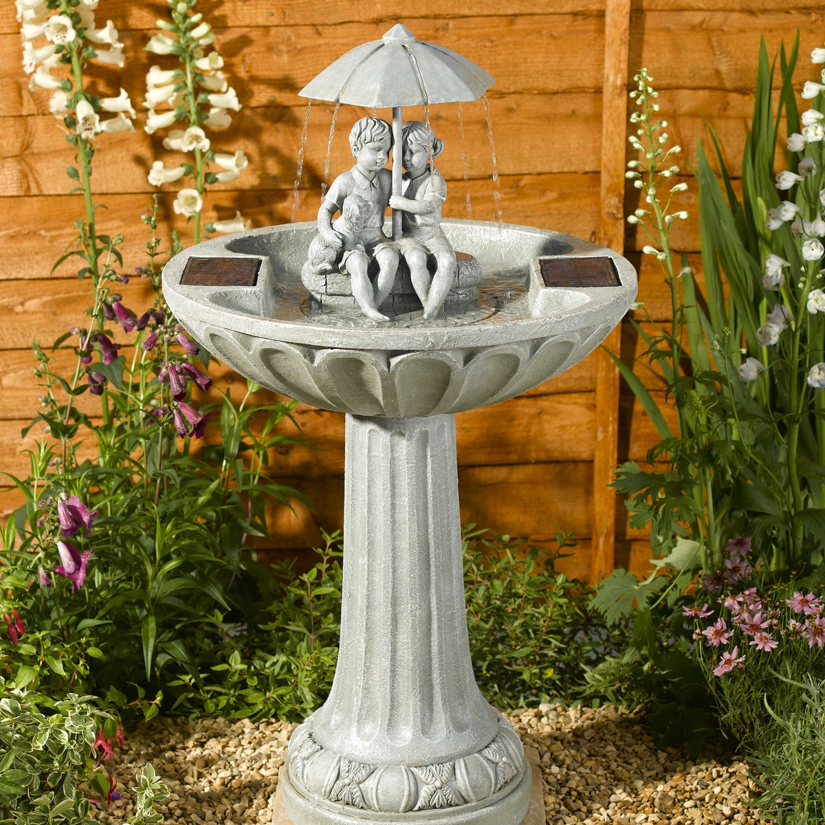 Umbrella - Smart Garden Solar Water Feature – Yorkshire Garden Centres